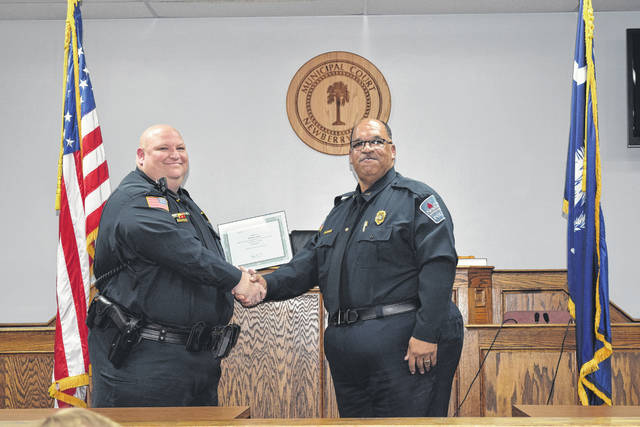 Five promoted in Police Department | Newberry Observer