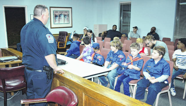 Cub Scouts visit City Police | Newberry Observer