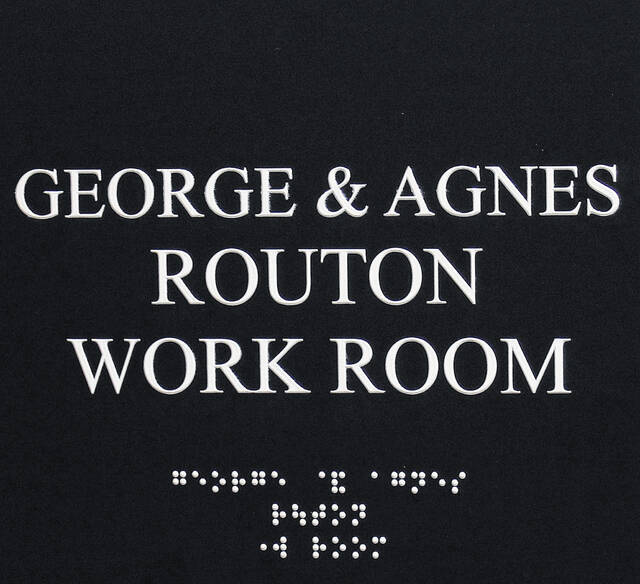 Museum unveils George and Agnes Routon Work Room | Newberry Observer