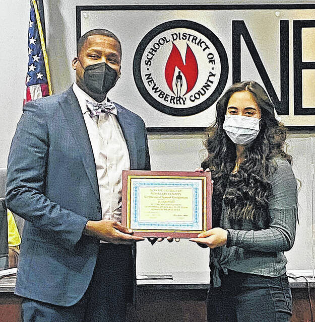 NHS athletics recognized | Newberry Observer