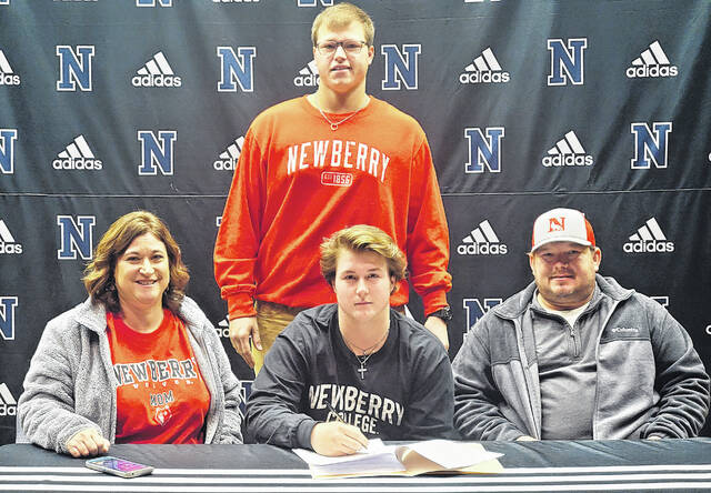 Cutshall signs to Newberry College | Newberry Observer