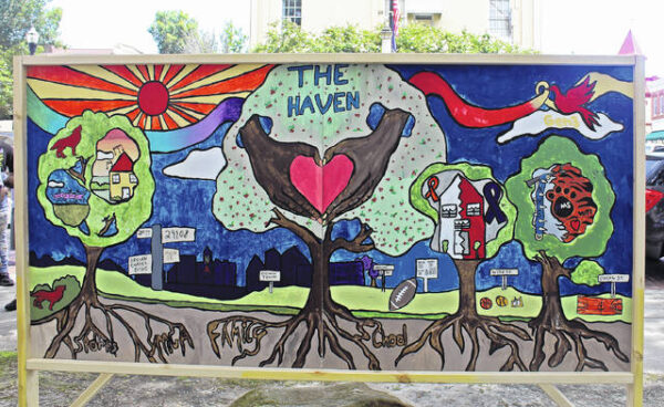 Haven reveals mural at legacy cookout | Newberry Observer