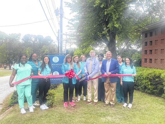 Ribbon cutting held for Bernardo Hospice Care | Newberry Observer